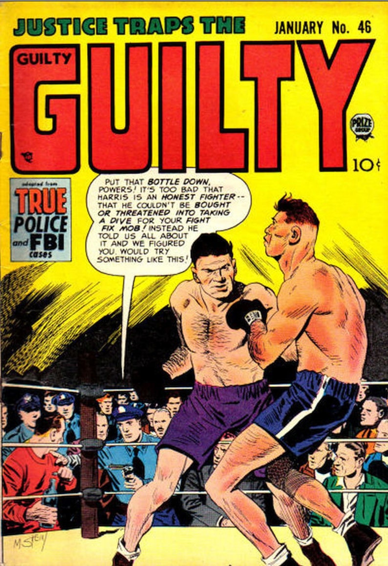 Justice Traps the Guilty Comics 1 92 1945 1958 Golden Age compact Disc ...