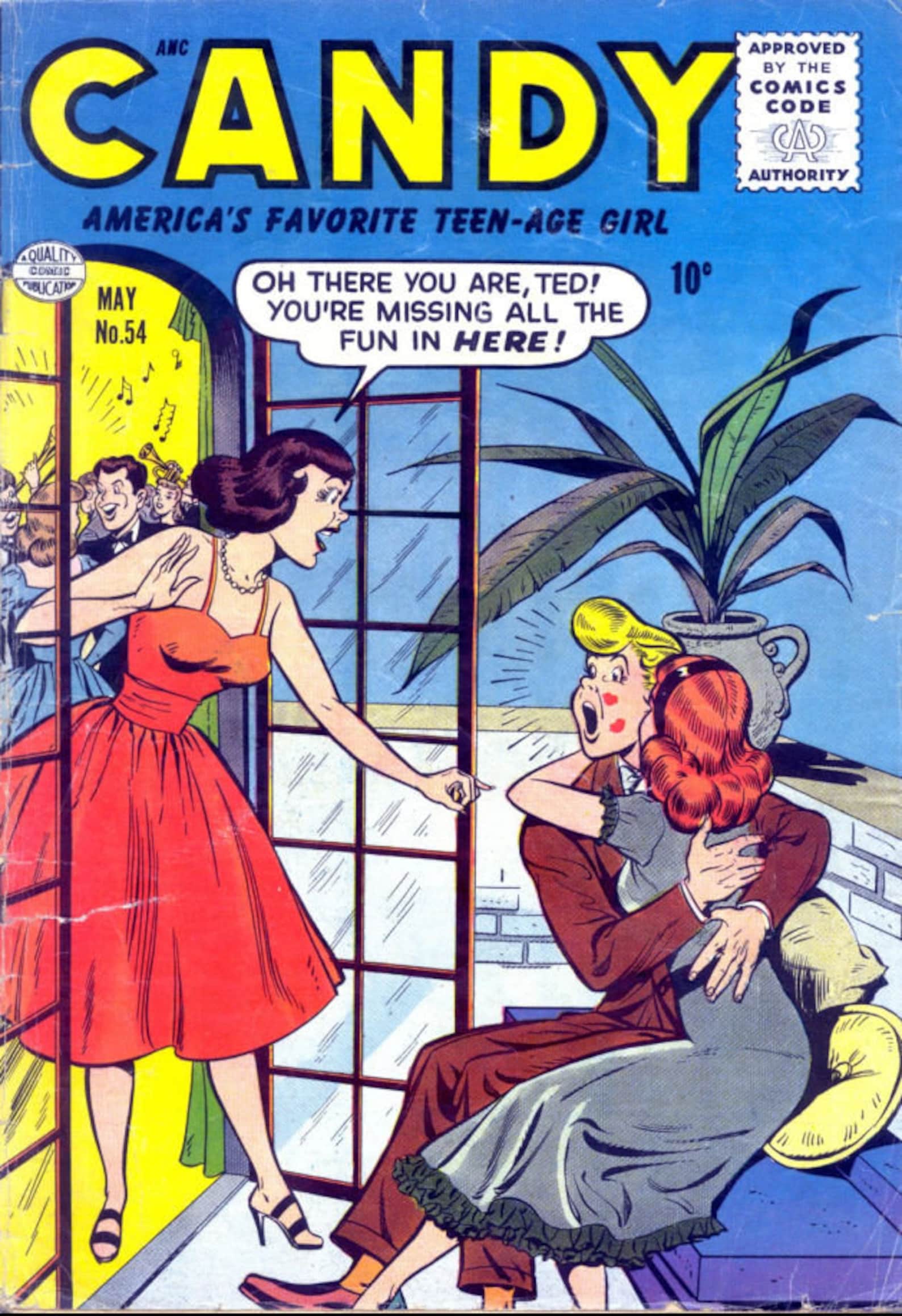 Candy Comics. Golden Age. Rare Vintage Comics (1947-1956; 1-64 ...