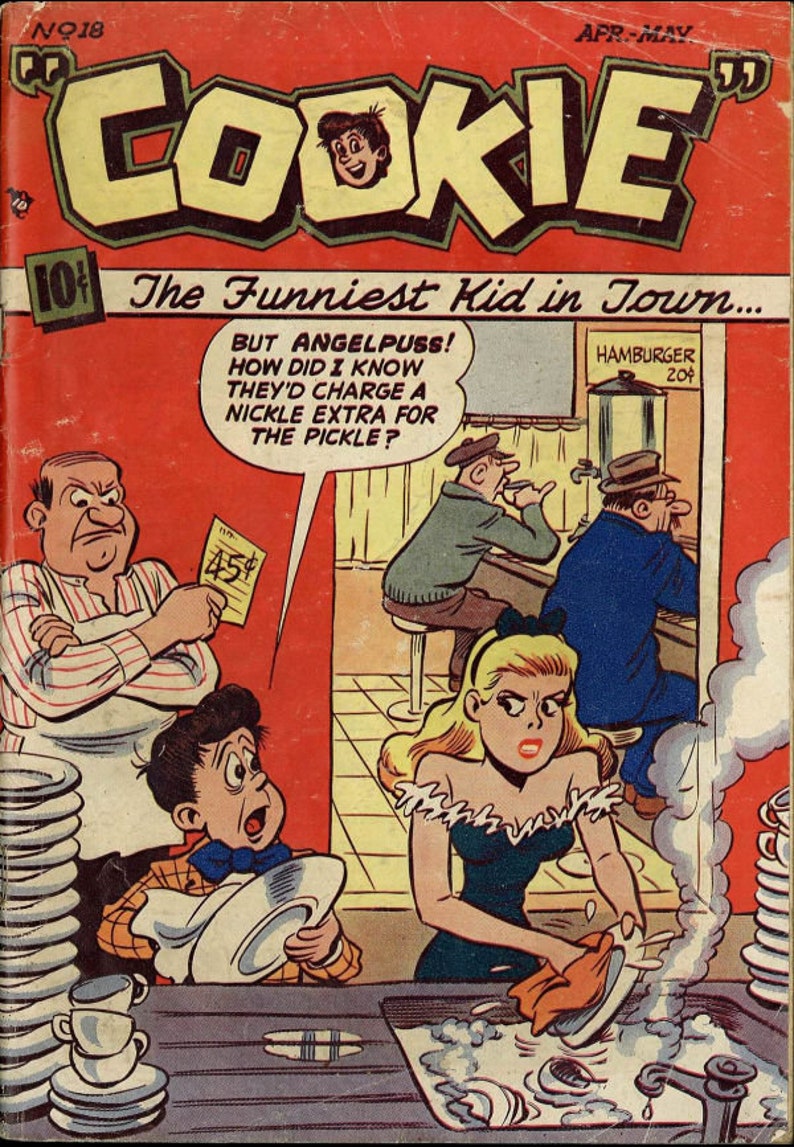 Cookie Comics. Golden Age. Rare Vintage Comics 1946-1955 1-55 ...
