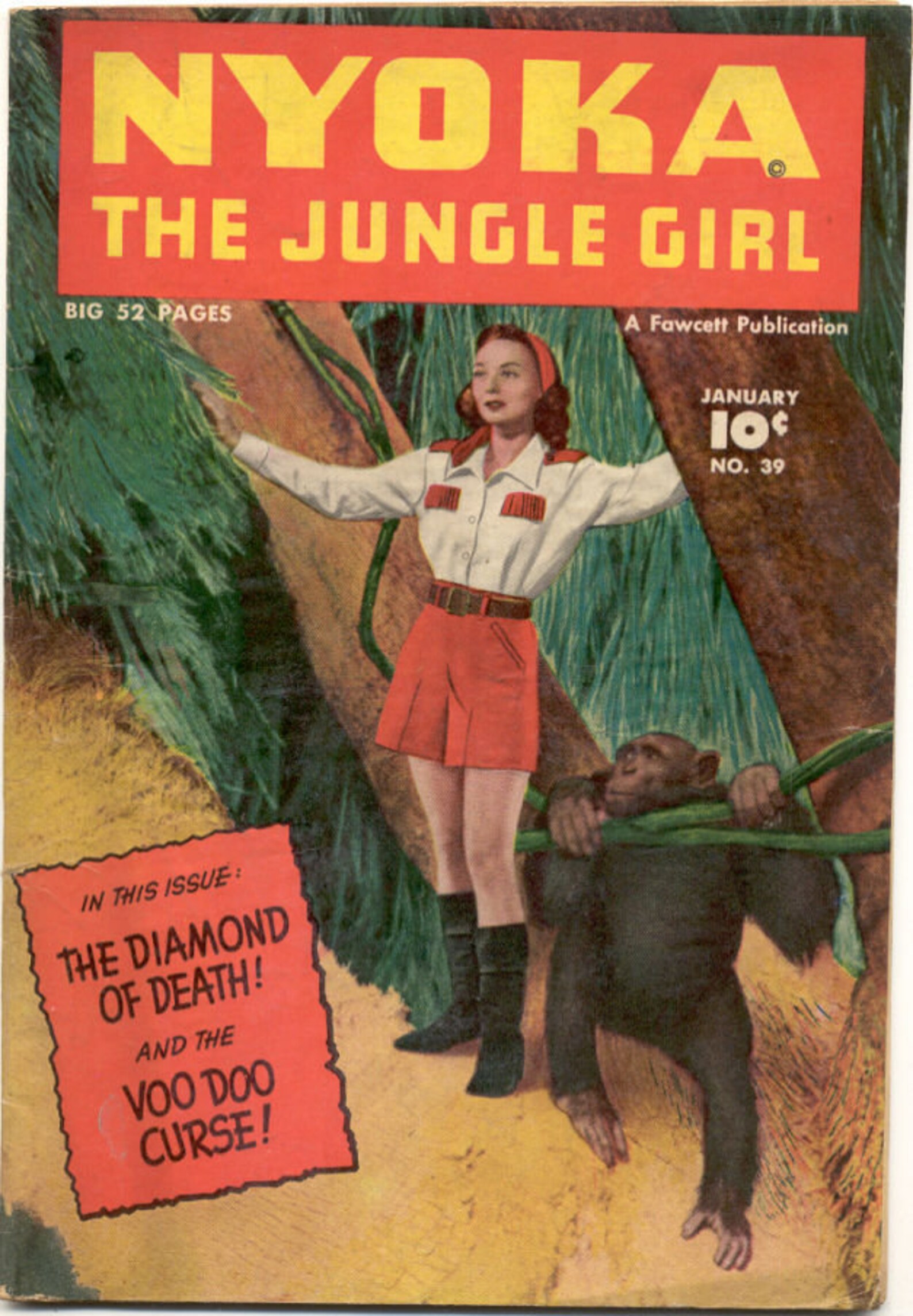 Nyoka the Jungle Girl Comics. Golden Age. Rare Vintage Comics 1945-1953 ...