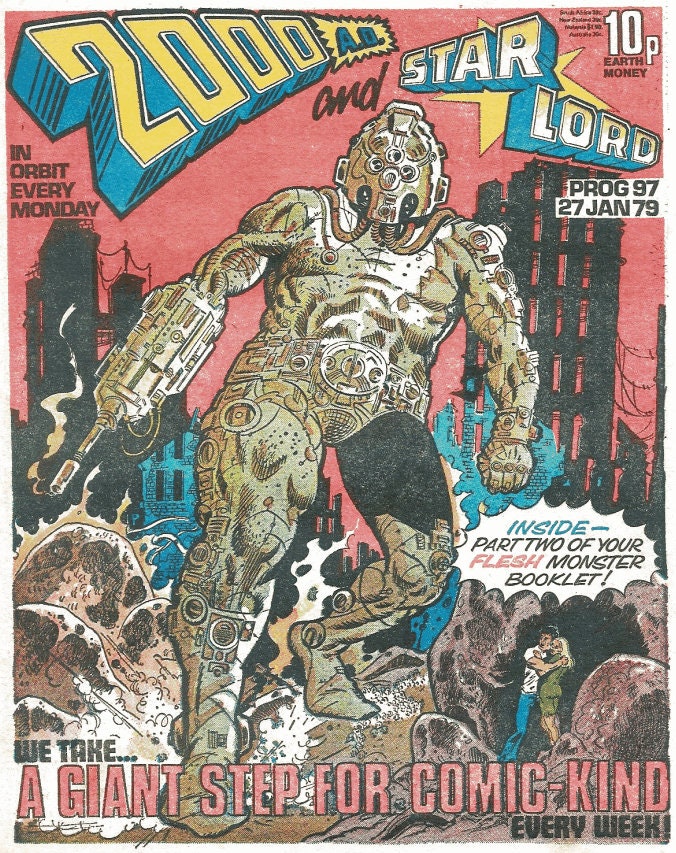 2000AD Comics. Silver Age. Rare Vintage Comics compact Disc No1. and ...