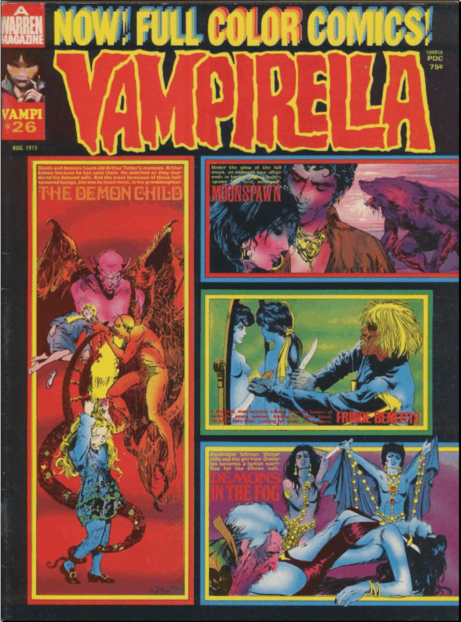 Vampirella Magazine Comics. Rare Vintage. Silver Age. From 1969 117 ...