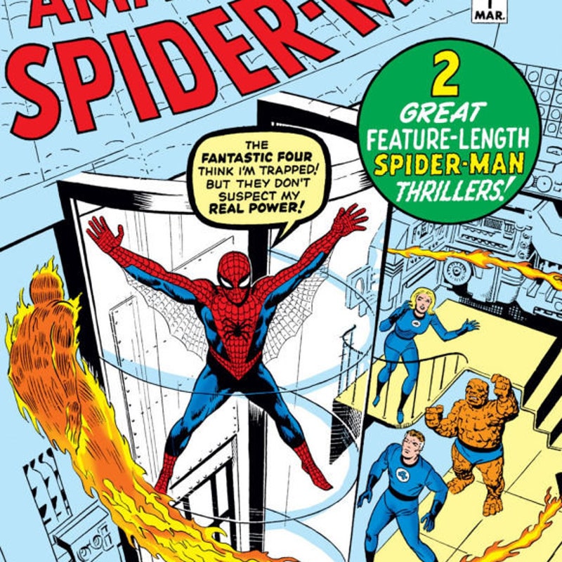 Rare Spiderman Comic - Etsy