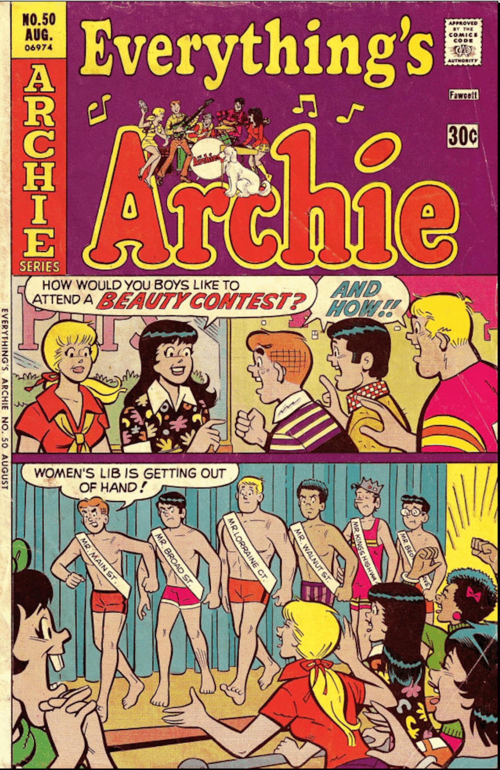 Everything's Archie Comics. Golden Age. Rare Vintage Comics . From 1969 ...