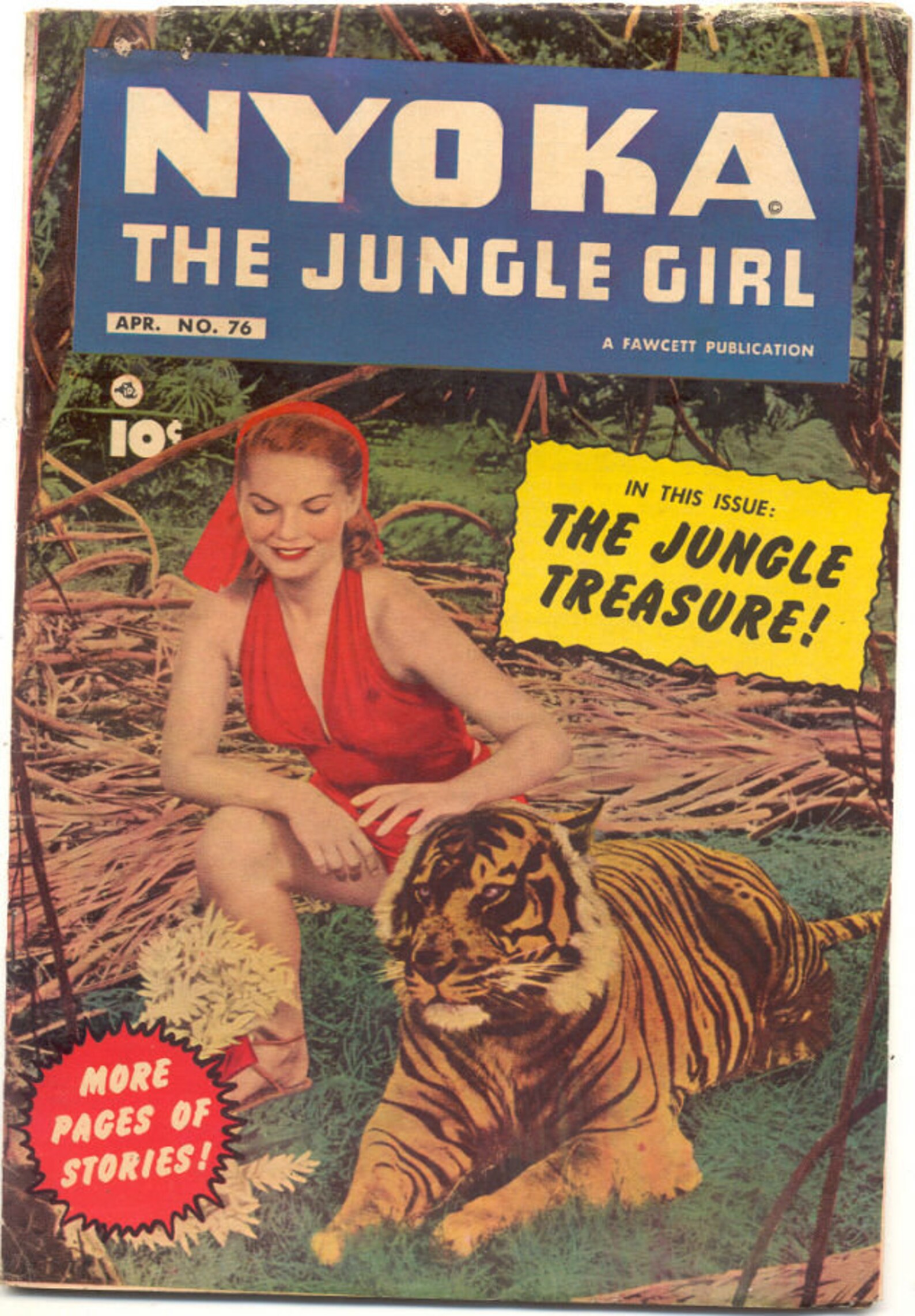 Nyoka the Jungle Girl Comics. Golden Age. Rare Vintage Comics 1945-1953 ...