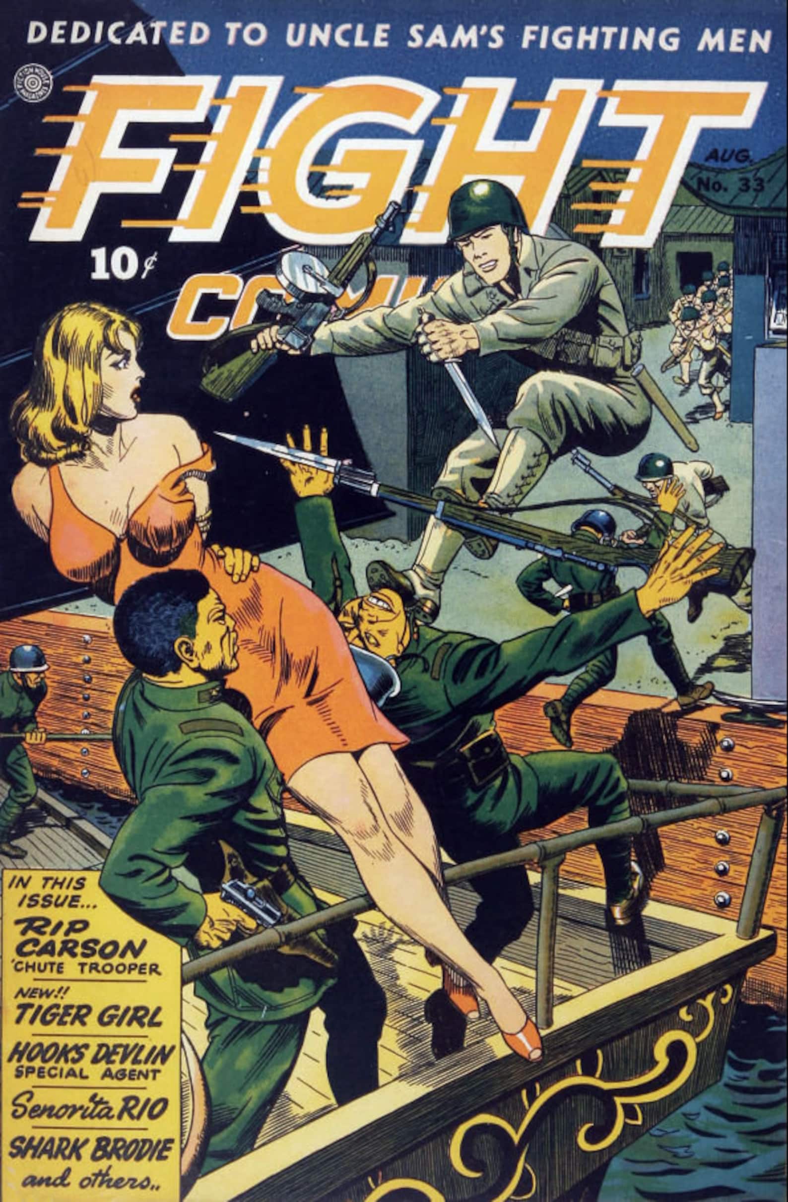 Fight Comics. Golden Age. Rare Vintage Comics 1940-1954 DVD No1 and DVD ...