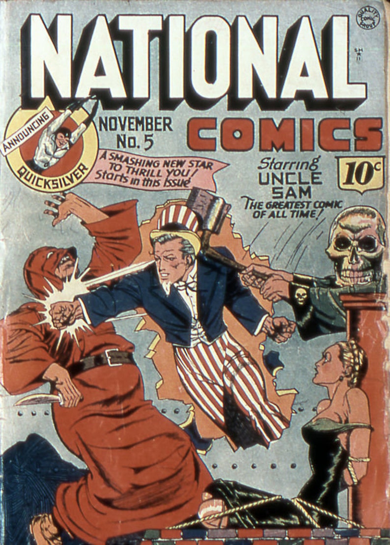 National Comics. Golden Age. Rare Vintage Comics 1940-1949 1-75 ...