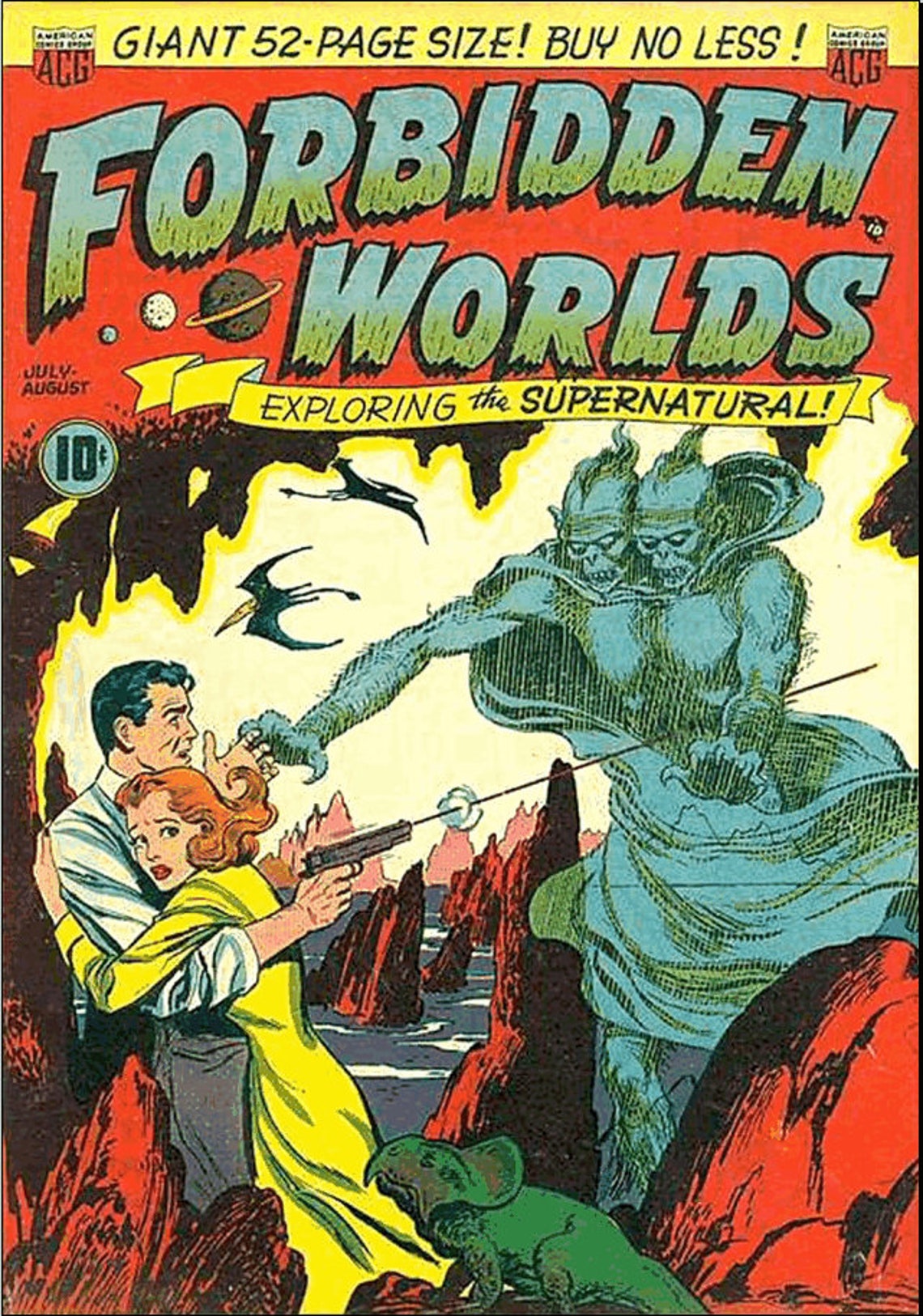 Forbidden World Comics. Rare Vintage Comics 1951-1967 1-145 ...
