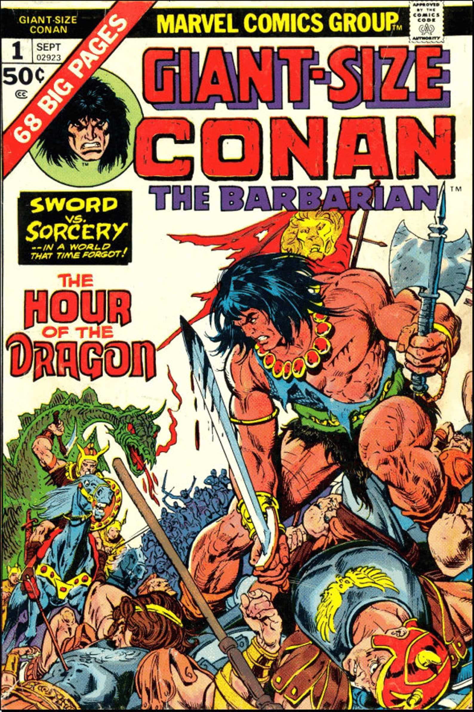 Conan the Barbarian Comics. Comics Rare Vintage (no. 1 and No.2; 140 ...