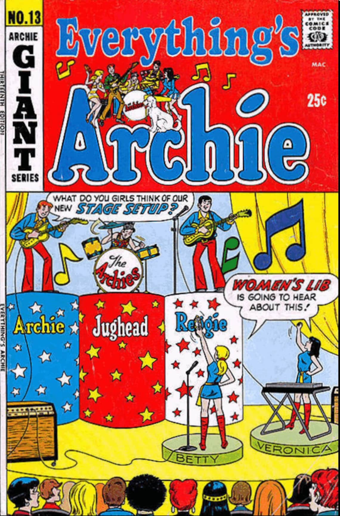 Everything's Archie Comics. Golden Age. Rare Vintage Comics . From 1969 ...