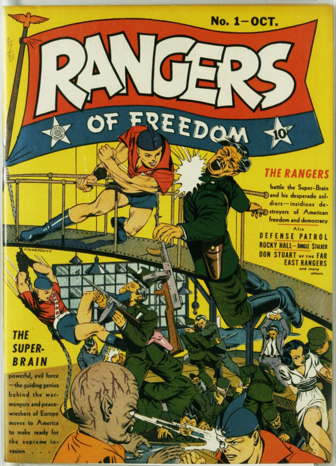 Ranger Comics. Golden Age. Rare Vintage Comics 1941-1953 1-69 ...