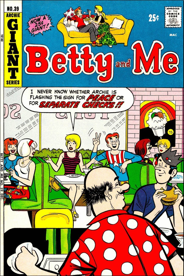 Betty and Me Comics. Comics Rare Vintage no. 1 and No.2 125 - Etsy