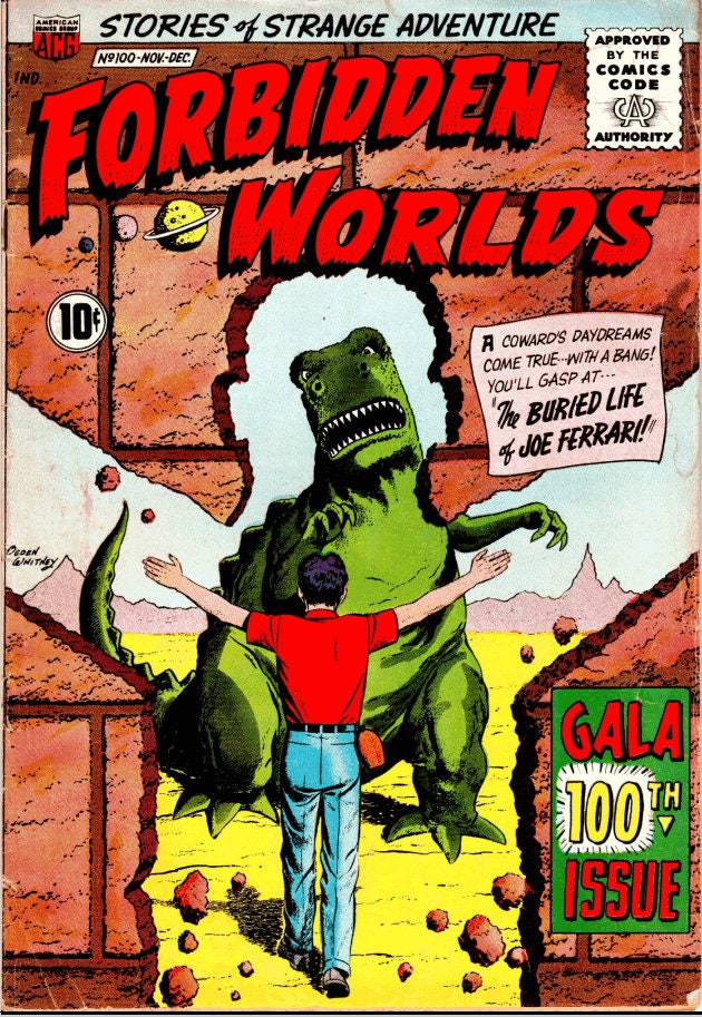 Forbidden World Comics. Rare Vintage Comics (1951-1967; 1-145 ...