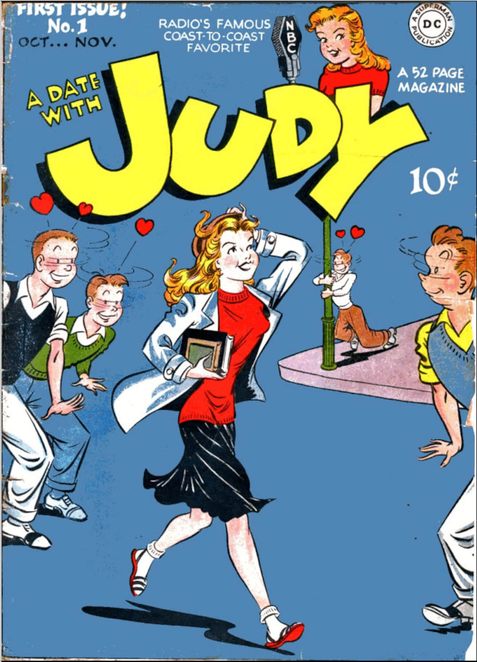 Date With Judy Comics. Golden Age. Rare Vintage Comics (1947-1960; 1-79 ...