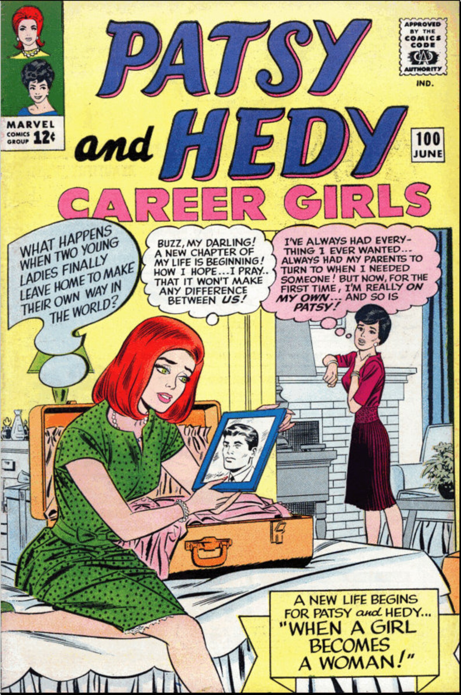 Patsy and Hedy Comics. Rare Vintage. Silver Age. From 1952; 1-110, 110 ...