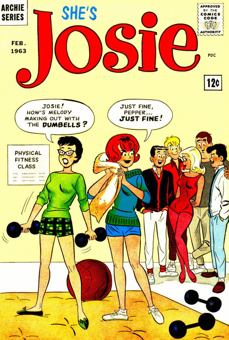She's Josie (josie; Josie & the Pussycats) Comics. Silver Age. Rare ...