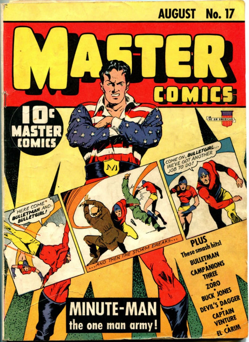 Master Comics. Golden Age. Rare Vintage Comics (compact Disc No.1 and ...