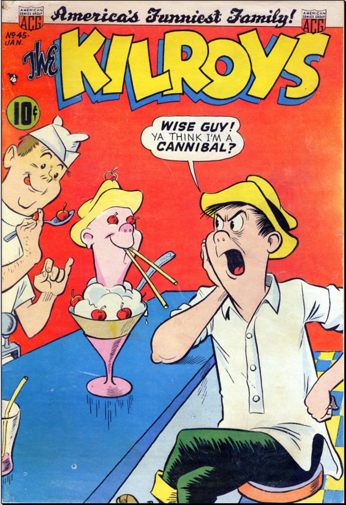 Kilroys Comics. Golden Age. Rare Vintage Comics 1947-1955 52 - Etsy