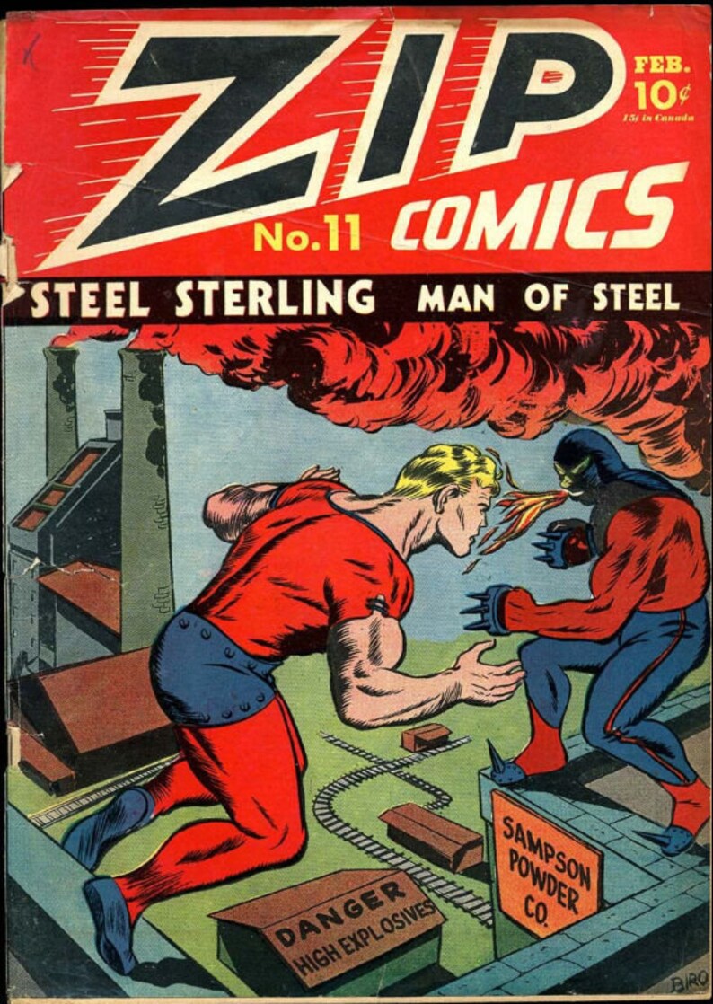 Zip Comics. Golden Age. Rare Vintage Comics Compact Disc - Etsy