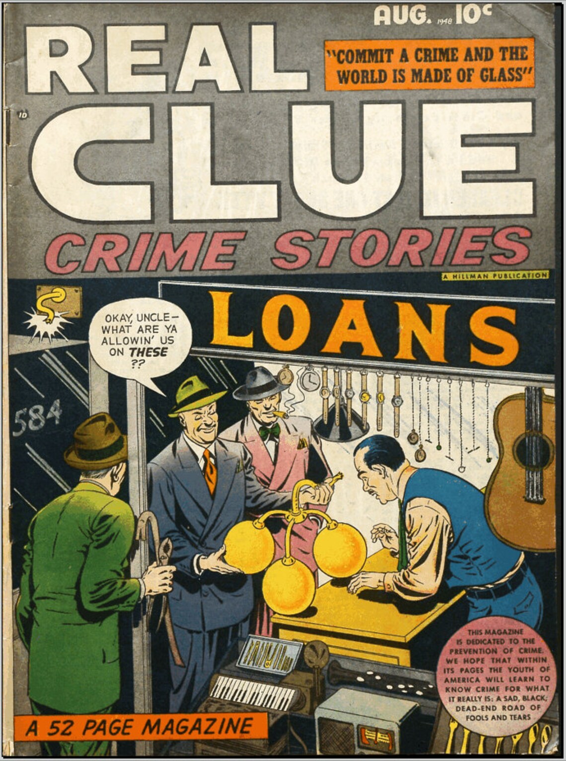 Clue Comics. Real Clue Crime Stories Comics. Golden Age. Rare - Etsy