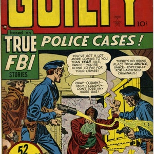 Justice Traps the Guilty Comics 1 92 1945 1958 Golden Age compact Disc ...