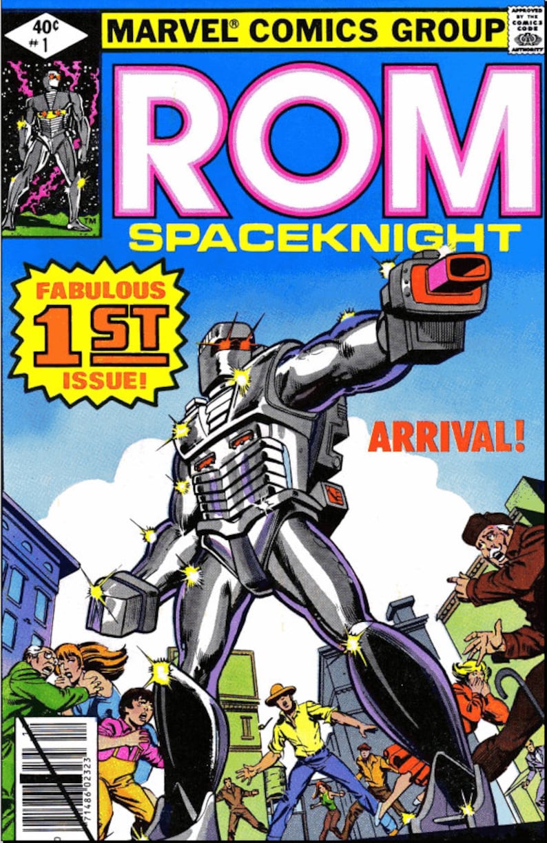 ROM Comics. Rare Vintage. Silver Age. 40 Publications. Compact Disk - Etsy