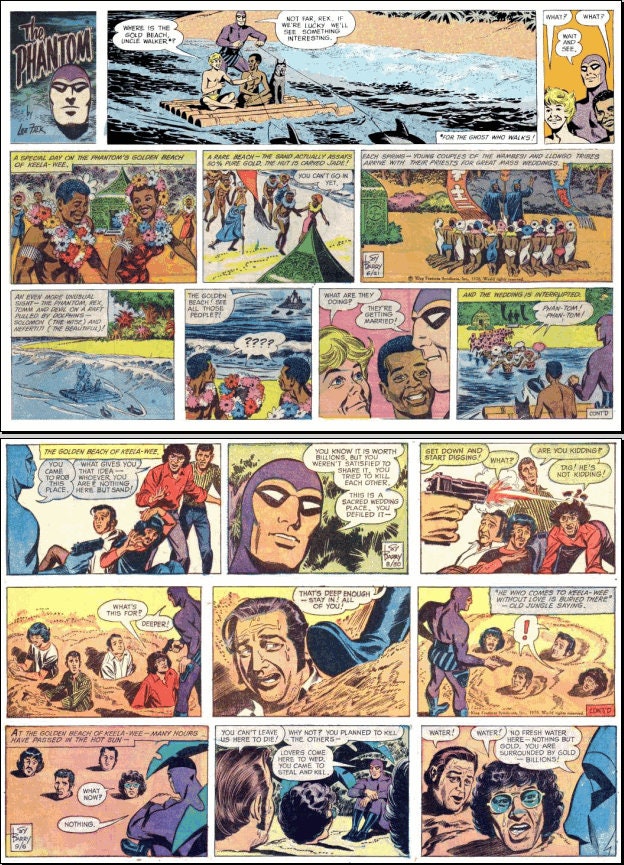 Phantom Sunday Comics. Golden Age. Rare Vintage Comics. Compact Disk ...