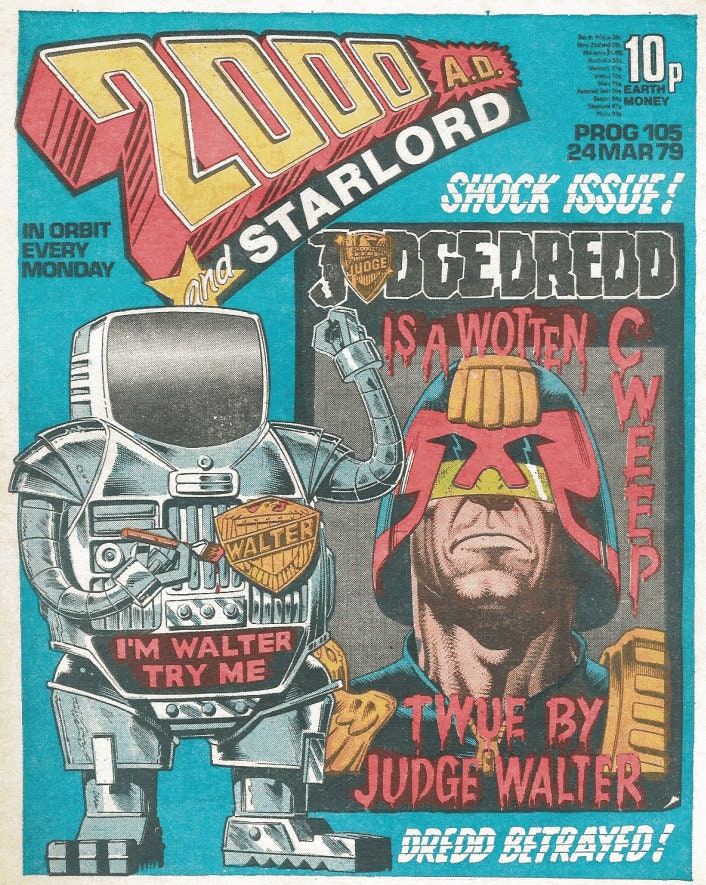 2000AD Comics. Silver Age. Rare Vintage Comics compact Disc No1. and ...