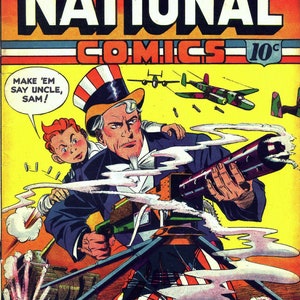 National Comics. Golden Age. Rare Vintage Comics 1940-1949 1-75 ...