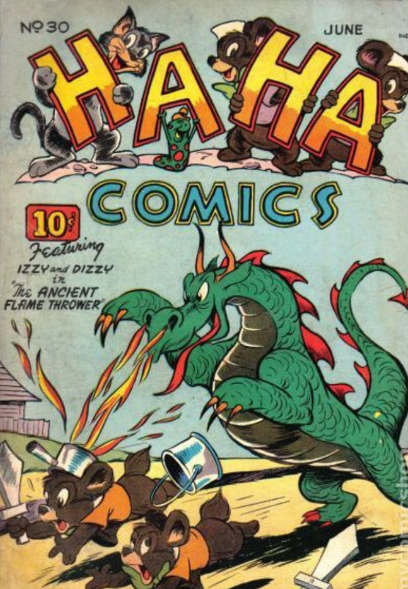 Ha Ha Comics. Golden Age. Rare Vintage Comics 1943-1953 64 - Etsy