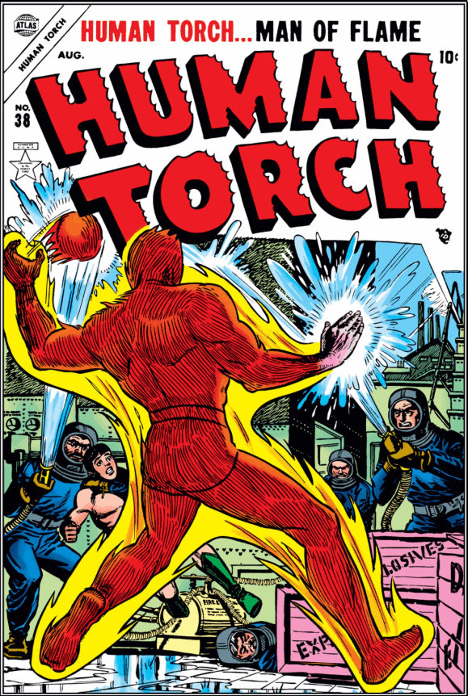 Human Torch Comics. Rare Vintage. Golden Age 1940-1954 1-38 and 1974 ...