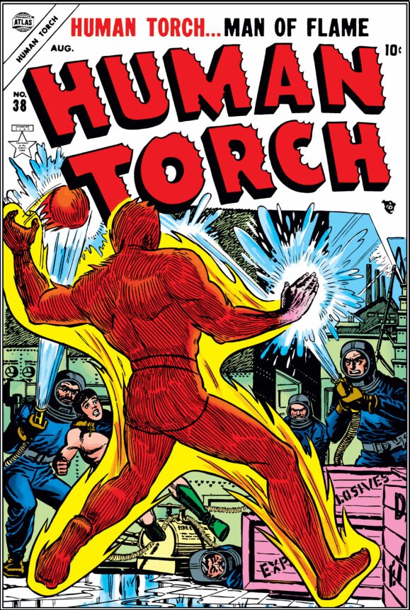 Human Torch Comics. Rare Vintage. Golden Age (1940-1954; 1-38 and 1974 ...
