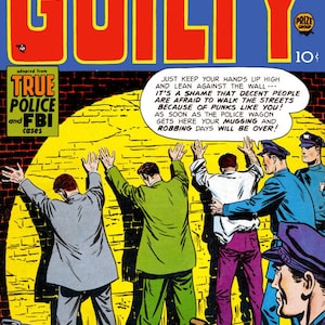 Justice Traps the Guilty Comics 1 92 1945 1958 Golden Age compact Disc ...