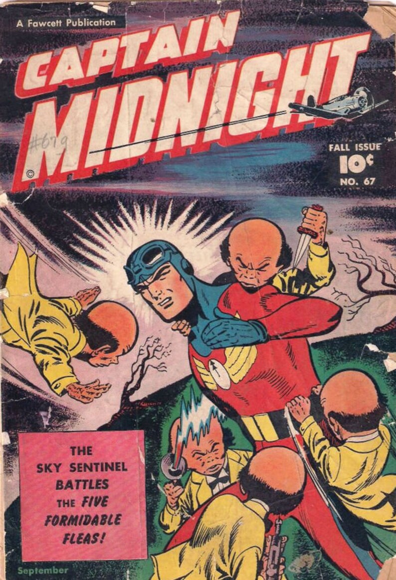 Captain Midnight Comics. Golden Age. Rare Vintage Comics 1942-1948 1-67 ...