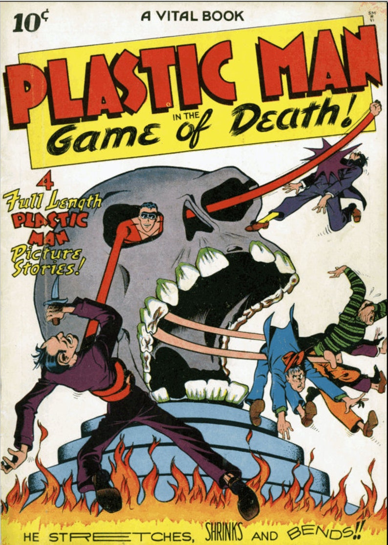 Plastic Man Comics. Rare Vintage. Golden Age. From 1943 - 84 ...