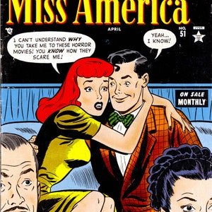 Miss America Comics + Miss America Magazine Comics. Golden Age. Rare ...