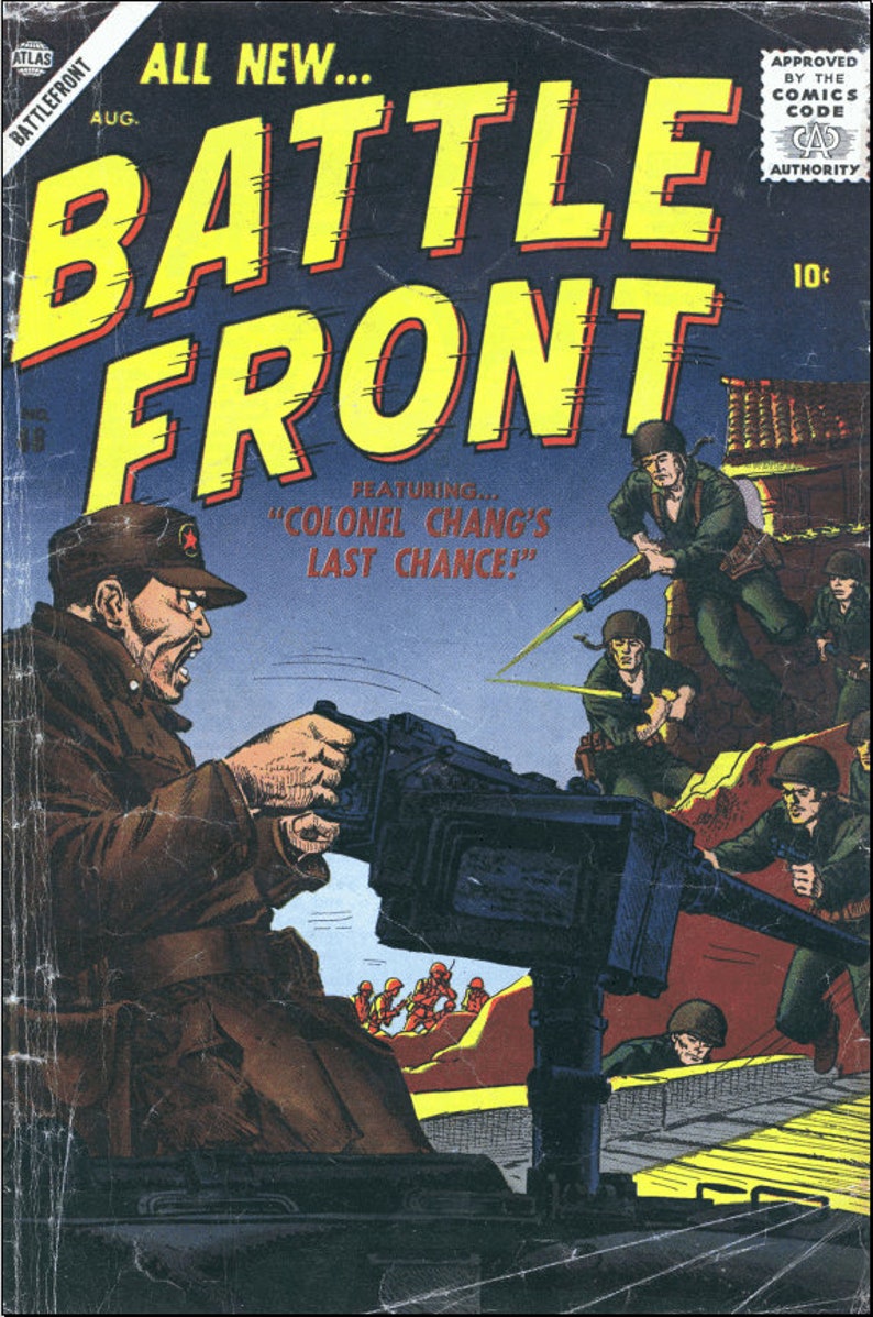 Battlefront Comics. Golden Age. Rare Vintage Comics (1952-1957; 1-48 ...