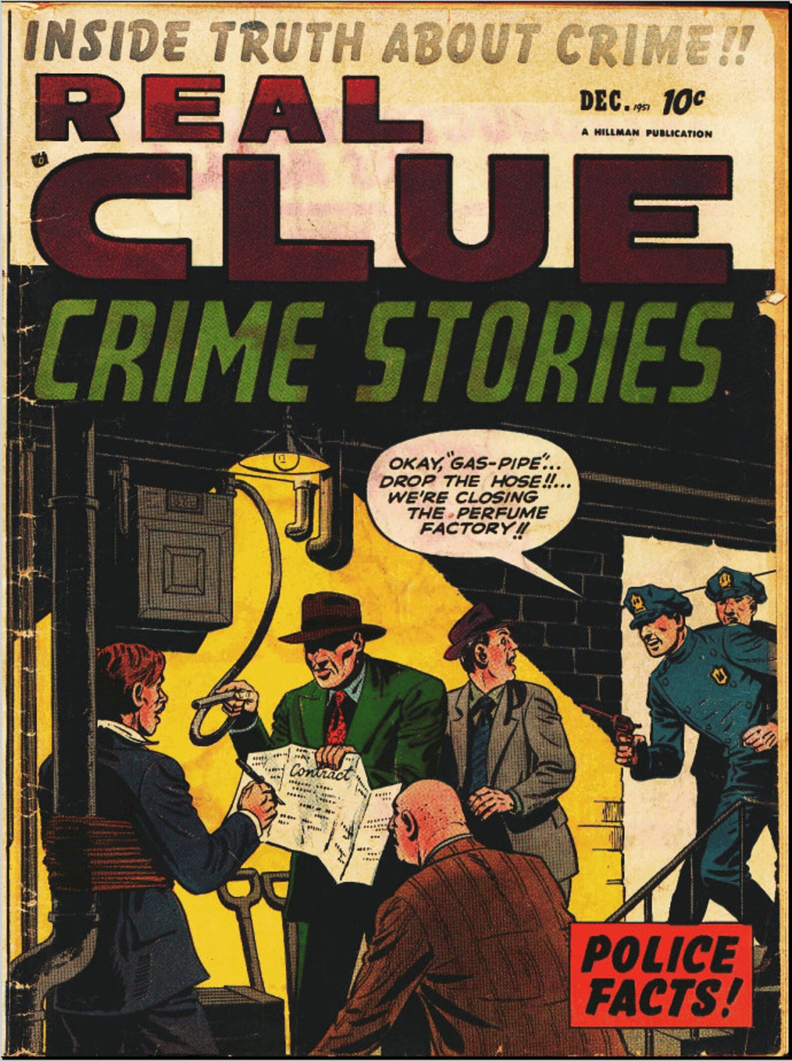 Clue Comics. Real Clue Crime Stories Comics. Golden Age. Rare - Etsy