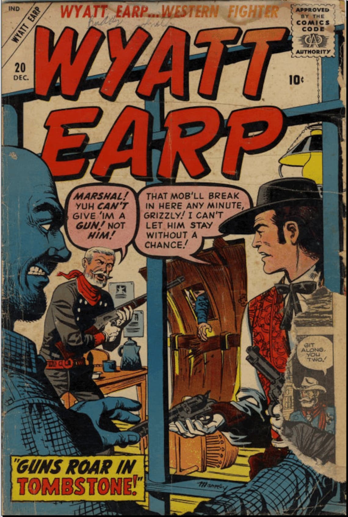 Wyatt Earp Comics Rare Vintage. Golden Age from 1955 1-34 Compact Disk ...