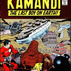 Kamandi Comics. Rare Vintage. No1-61 Publications. Compact Disk - Etsy