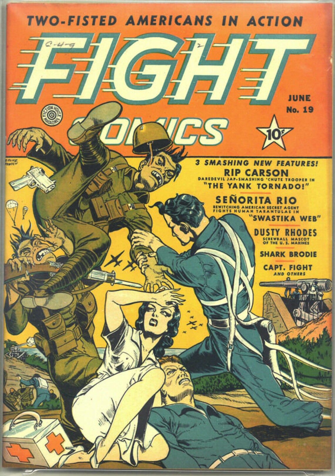 Fight Comics. Golden Age. Rare Vintage Comics 1940-1954 DVD No1 and DVD ...