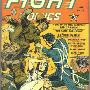 Fight Comics. Golden Age. Rare Vintage Comics (1940-1954; DVD No1 and ...