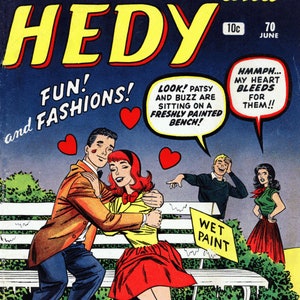 Patsy and Hedy Comics. Rare Vintage. Silver Age. From 1952; 1-110, 110 ...
