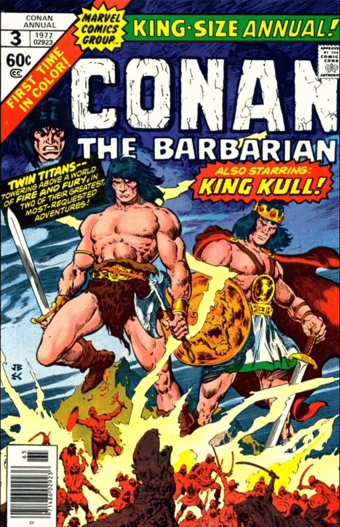 Conan the Barbarian Comics. Comics Rare Vintage no. 1 and No.2 140 ...