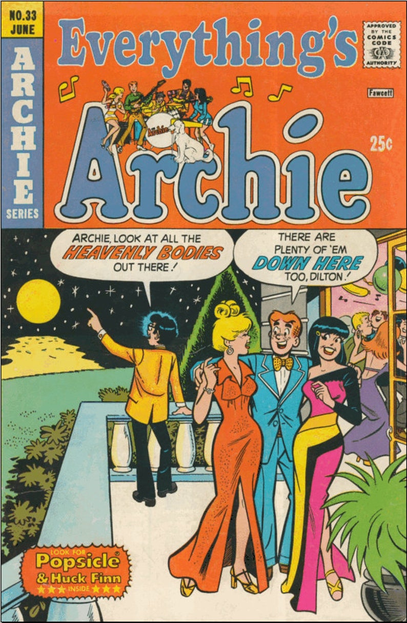 Everything's Archie Comics. Golden Age. Rare Vintage Comics . From 1969 ...