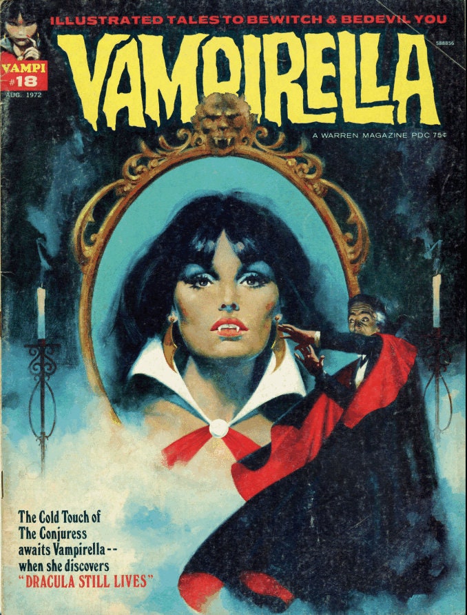 Vampirella Magazine Comics. Rare Vintage. Silver Age. From 1969 117 ...