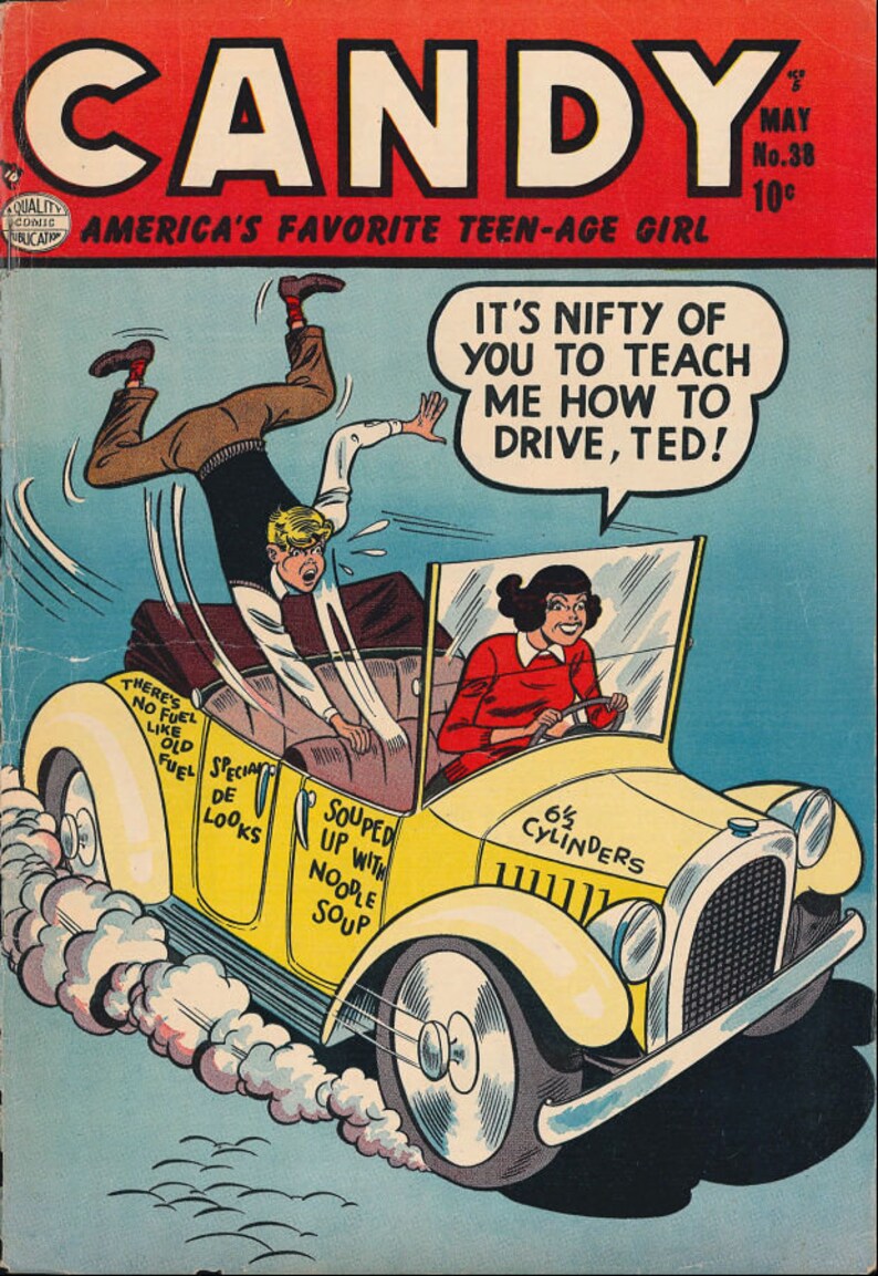 Candy Comics. Golden Age. Rare Vintage Comics 1947-1956 1-64 ...