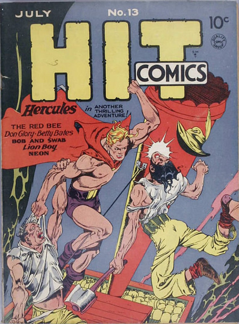 Hit Comics. Golden Age. Rare Vintage Comics (1940-1950; 1-65 ...