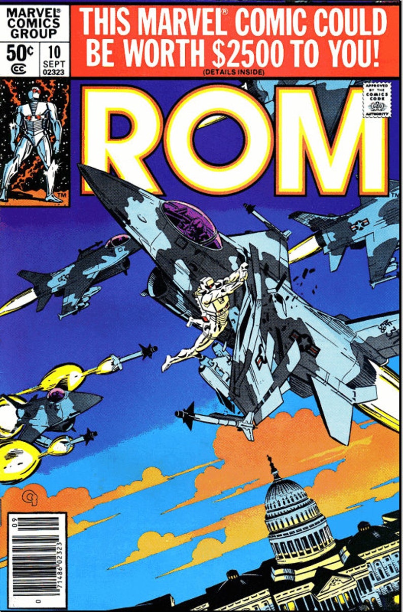 ROM Comics. Rare Vintage. Silver Age. 40 Publications. Compact Disk - Etsy