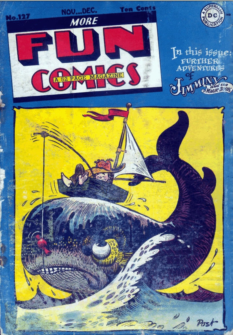 New Fun More Fun Comics. Golden Age. Rare Vintage. Compact Disk. 1935 ...